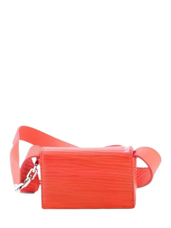 LOUIS VUITTON Steamer Bag Epi Leather Micro Crossbody Bag - Red