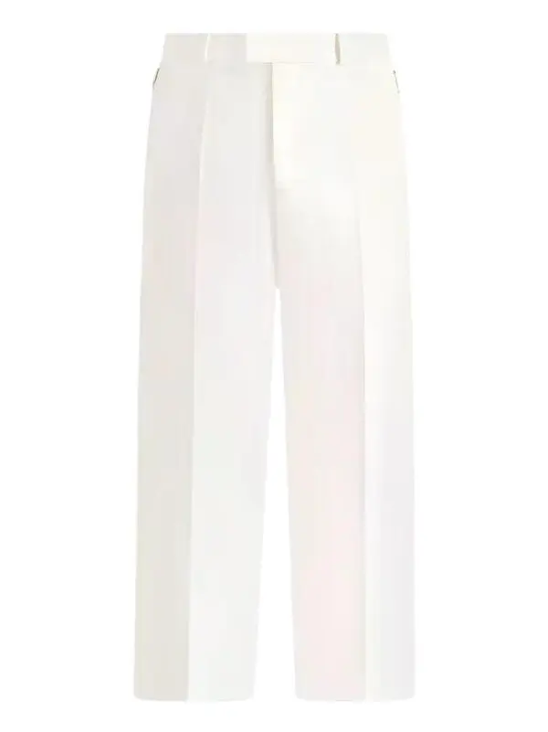 Manière De Voir Maniera De Voir Off-white Tailored Trousers - Neutrals