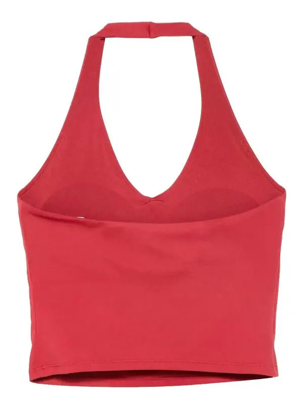 P.E Nation Reset Halter-neck Tank Top - Red