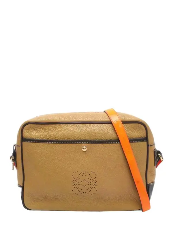 Loewe Anagram Shoulder Bag - Neutrals