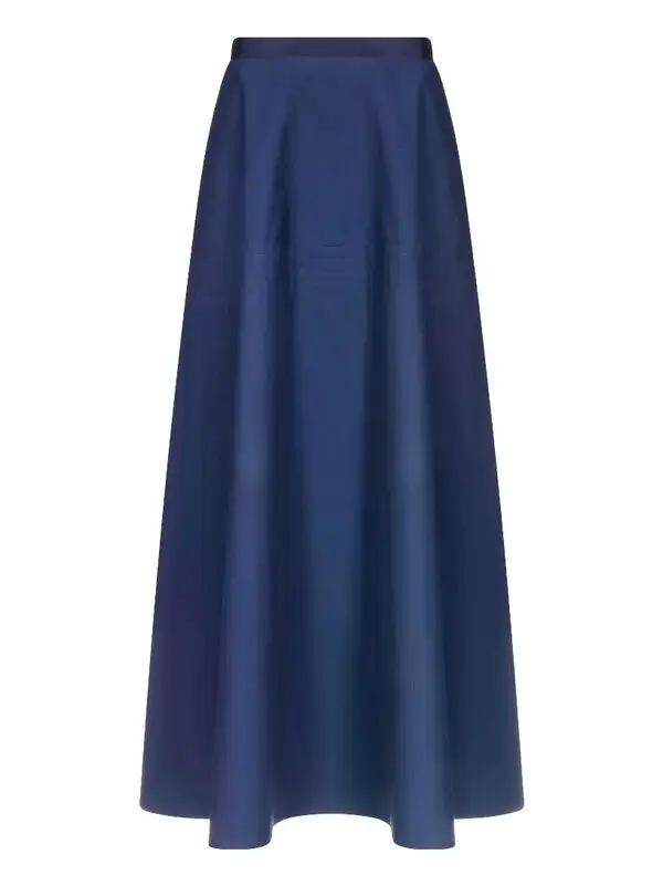 FFORME Deeta Pintuck Detail Skirt - Blue