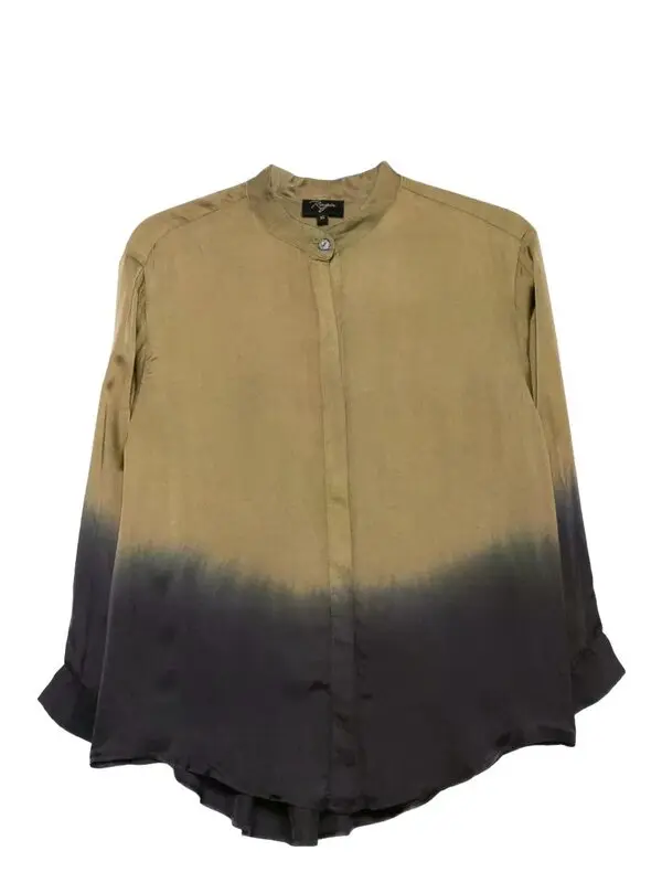 RAGA Band Collar Shirt - Neutrals