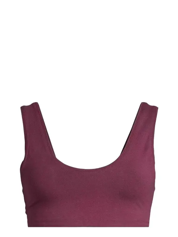 CASALL Scoop Neck Bralette - Red