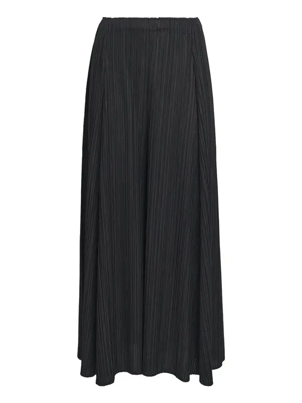 Issey Miyake Mellow Pleats Trousers - Black