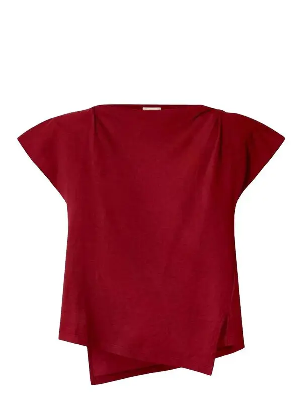 Isabel Marant Étoile Sebani Cotton Jersey T-shirt - Red