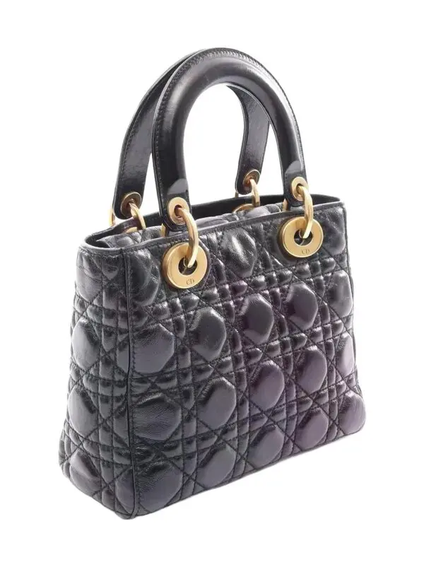Dior Lady My Abcdior Tote Bag - Black