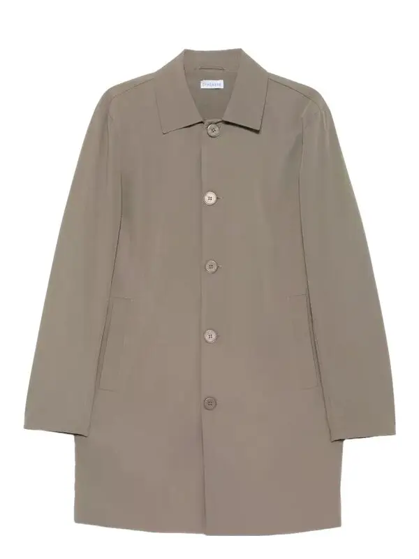 ÉPHÉMÈRE Button-up Pocket Coat - Neutrals