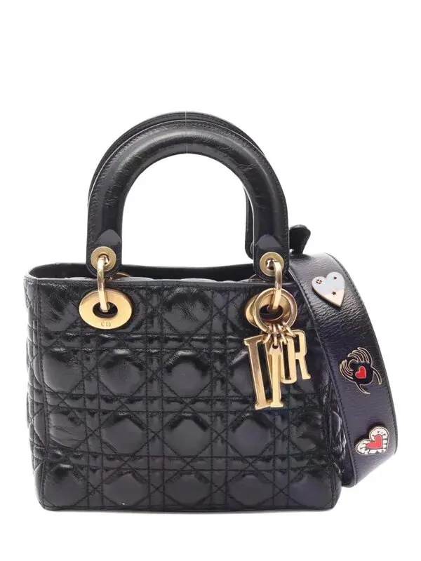 Dior Small Lady My Abcdior Tote Bag - Black