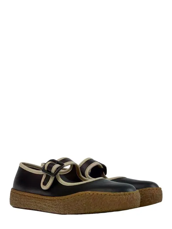 Camper Peu Terreno Ballet Flats - Brown