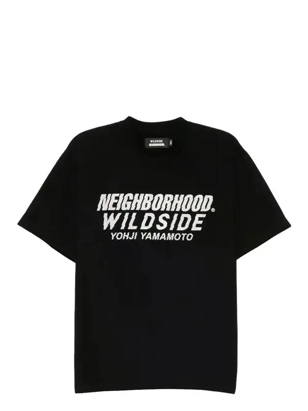Yohji Yamamoto X Neighborhood Short-sleeved T-shirt - Black