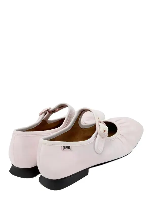 Camper Casi Myra Buckle Ballet Flats - Pink