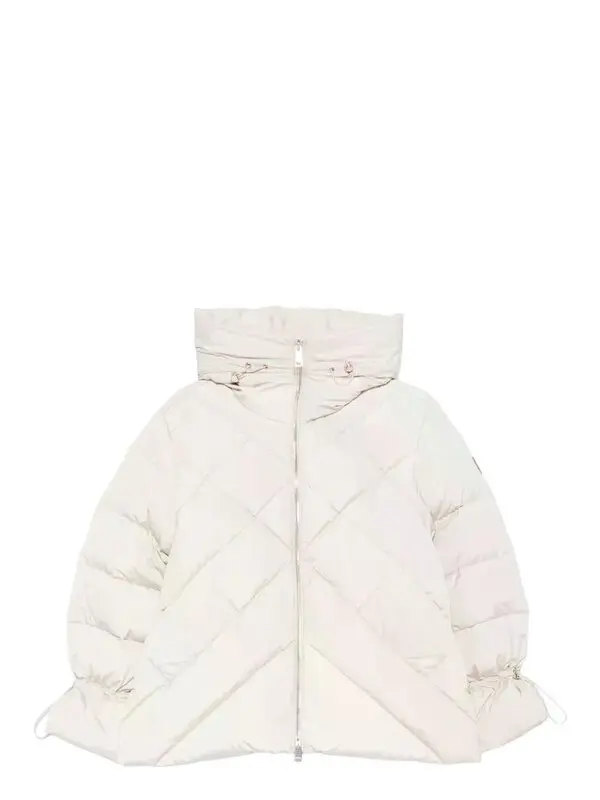SERGIO MORETTI FIRENZE Quilted Hooded Jacket - Neutrals