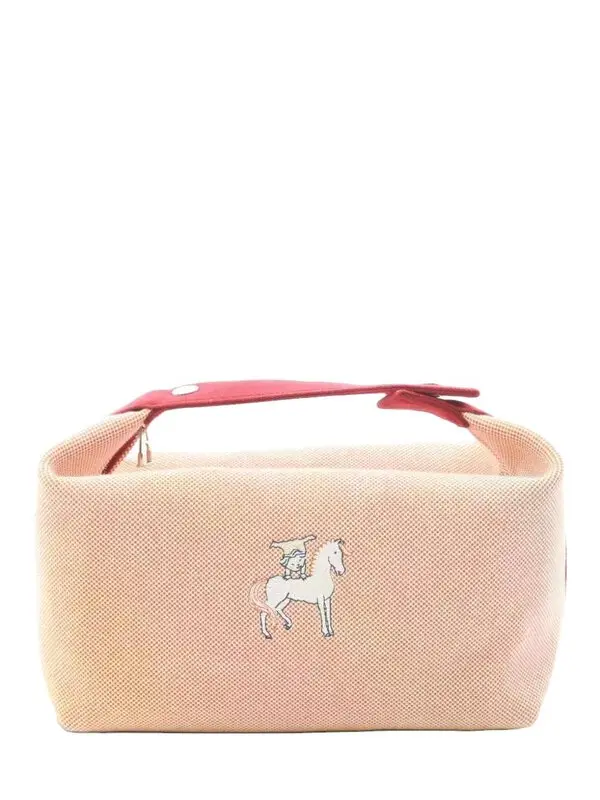 Hermès Bride A Brac Gm Toile H Mini Bag - Neutrals