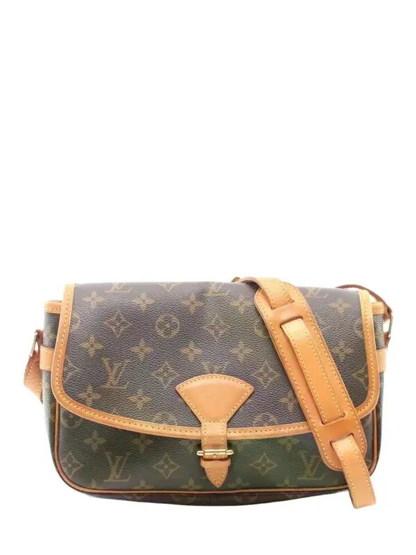 LOUIS VUITTON Monogram Sologne Shoulder Bag - Brown