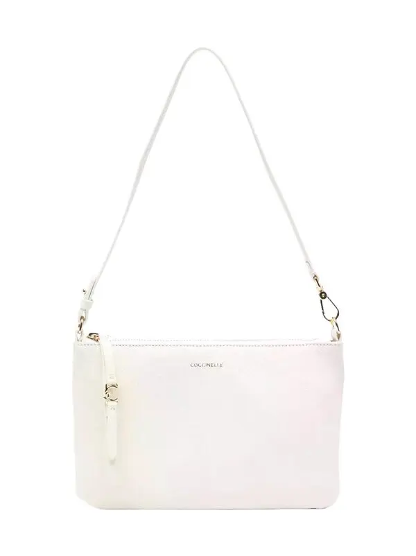 COCCINELLE Mini C-easy Grained Clutch Bag - Neutrals