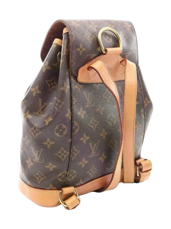 LOUIS VUITTON Montsouris Mm Backpack - Brown
