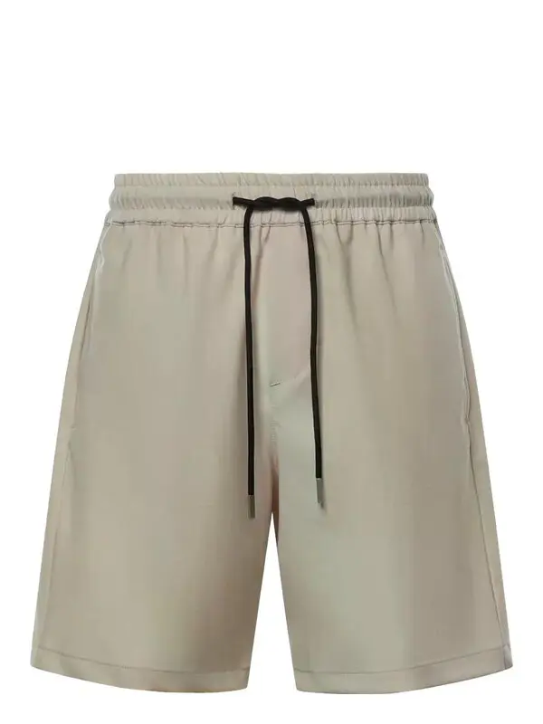GIULIANO GALIANO Drawstring Waist Shorts - Grey