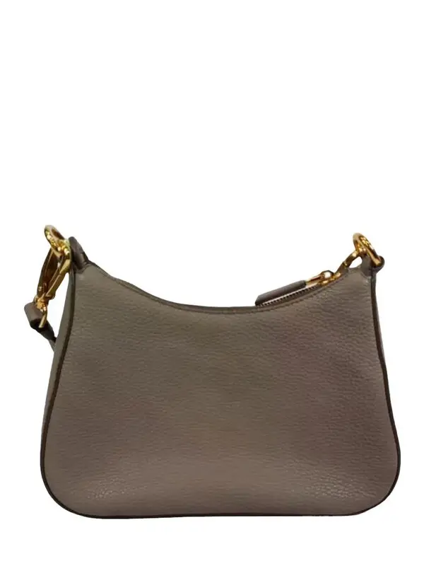 Prada Logo-strap Shoulder Bag - Brown