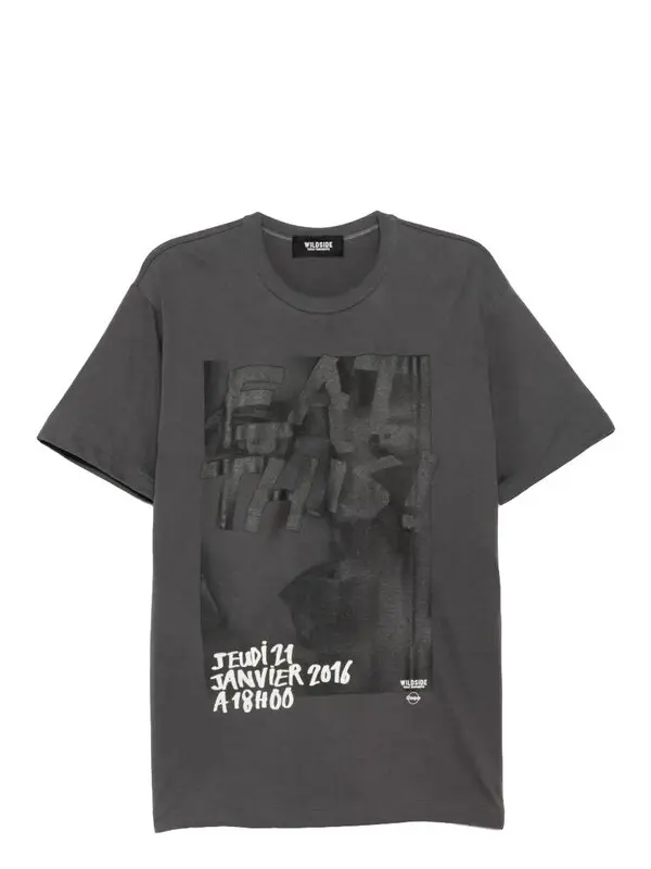 Yohji Yamamoto Invitation T-shirt - Grey