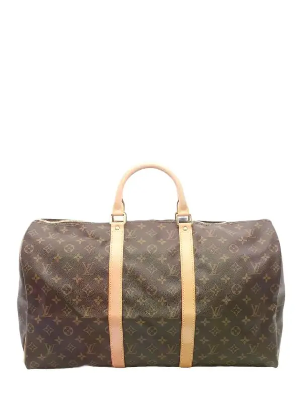 LOUIS VUITTON Keepall 50 Monogram Holdall - Brown