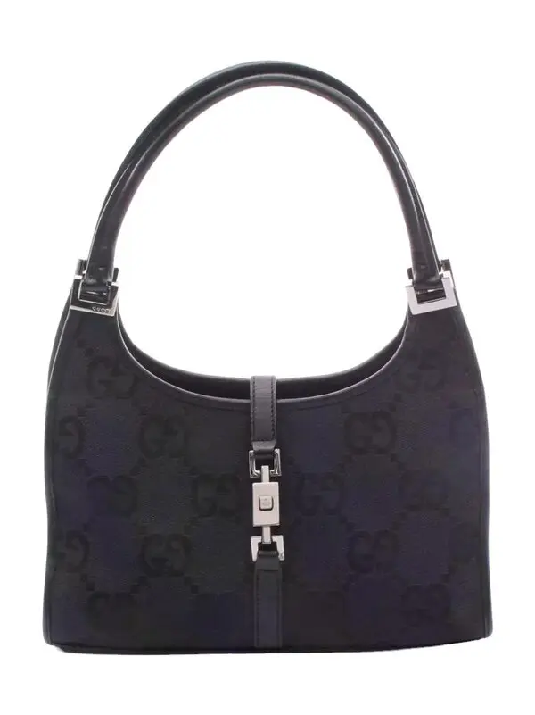 Gucci Jackie Jumbo Gg Tote Bag - Black