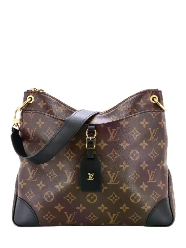 LOUIS VUITTON Odeon Nm Monogram Canvas Mm Bag - Brown