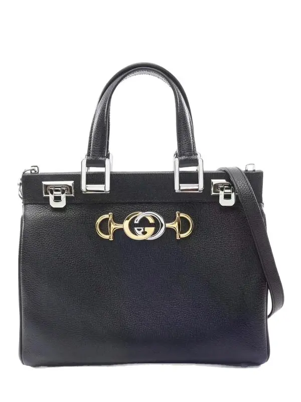 Gucci Zumi Handbag - Black