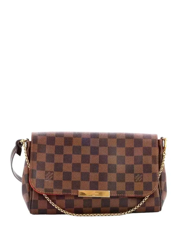 LOUIS VUITTON Favorite Handbag Damier Mm - Brown