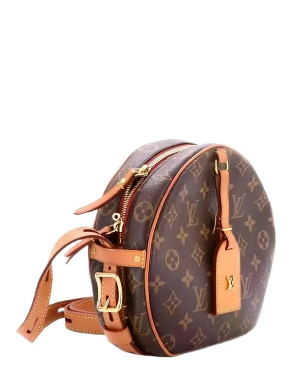 LOUIS VUITTON Boite Chapeau Souple Bag Monogram Canvas Mm - Brown