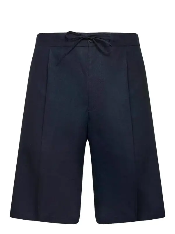 HEVO Torrelapillo Pleated Shorts - Blue