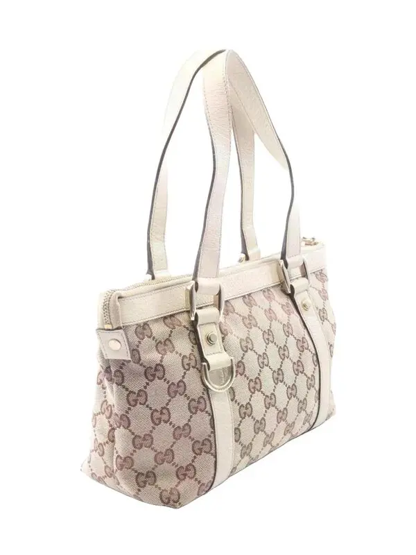 Gucci Gg Canvas Abby Tote Bag - Neutrals