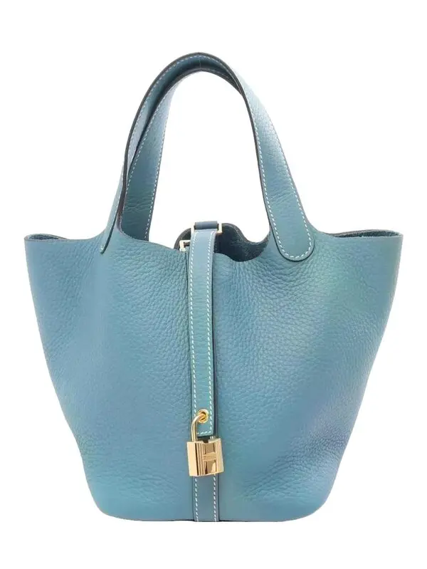 Hermès Small 2025 Picotin Lock Tote Bag - Blue