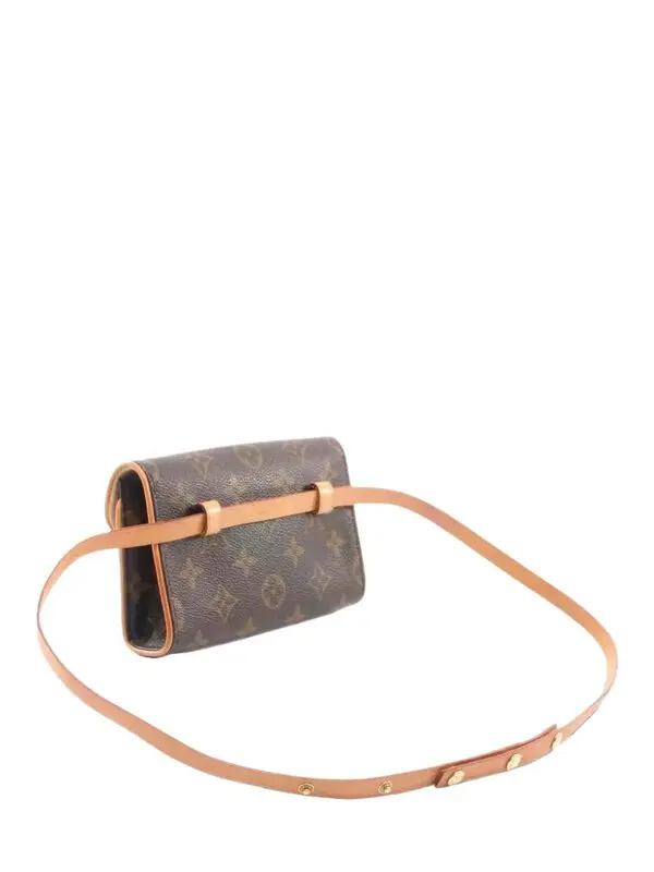 LOUIS VUITTON Monogram Florentine Belt Bag - Brown