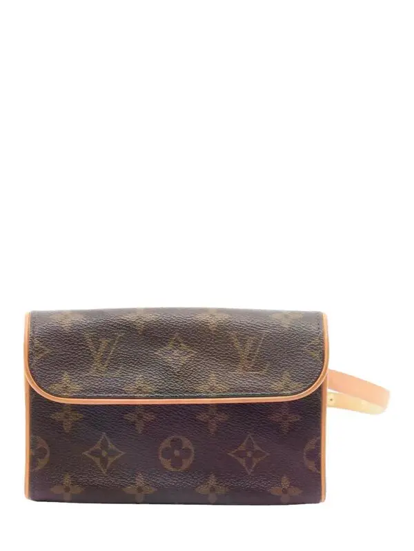 LOUIS VUITTON Monogram Florentine Belt Bag - Brown