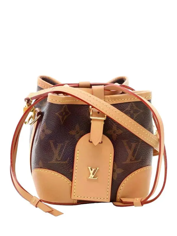 LOUIS VUITTON Monogram Noé Bucket Bag - Brown