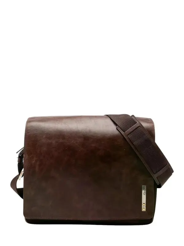 Cartier Santos Messenger Bag - Brown