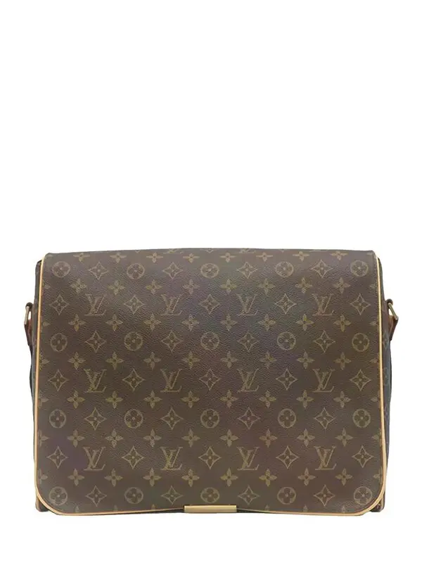 LOUIS VUITTON Monogram Abbesses Crossbody Bag - Brown