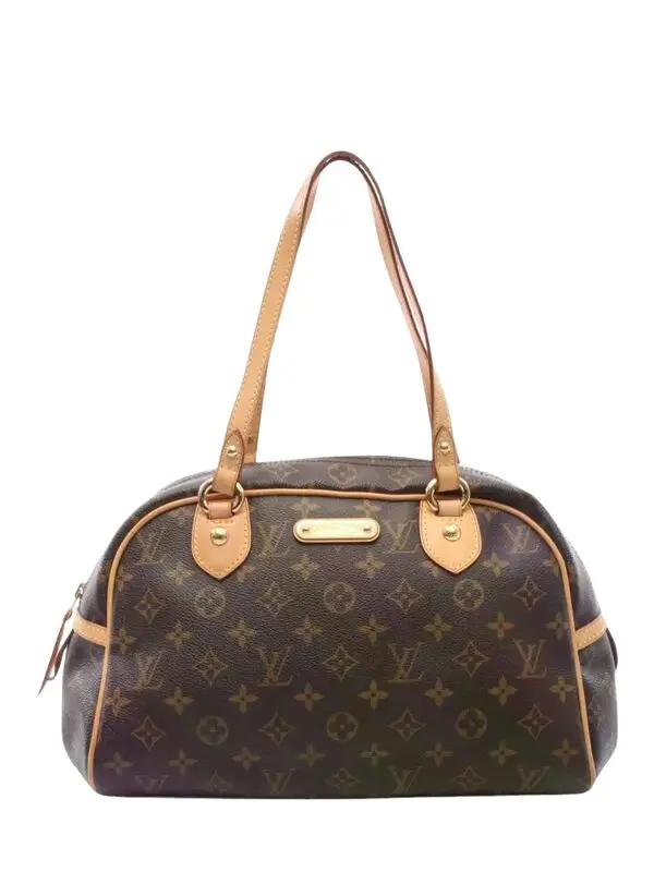 LOUIS VUITTON Pm Montorgueil Shoulder Bag - Brown