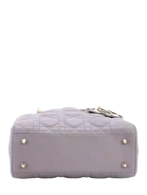 Dior Lady Satchel Bag - Grey