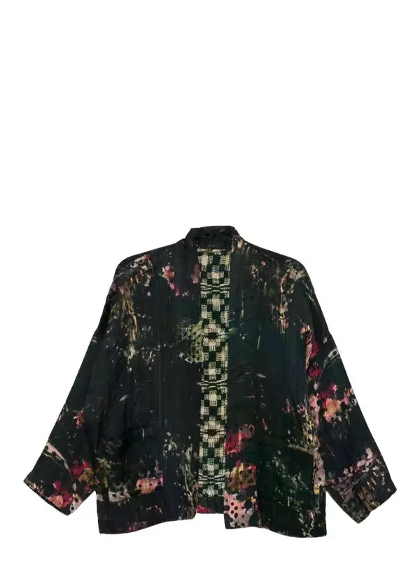 RAGA Long-sleeve Printed Jacket - Black