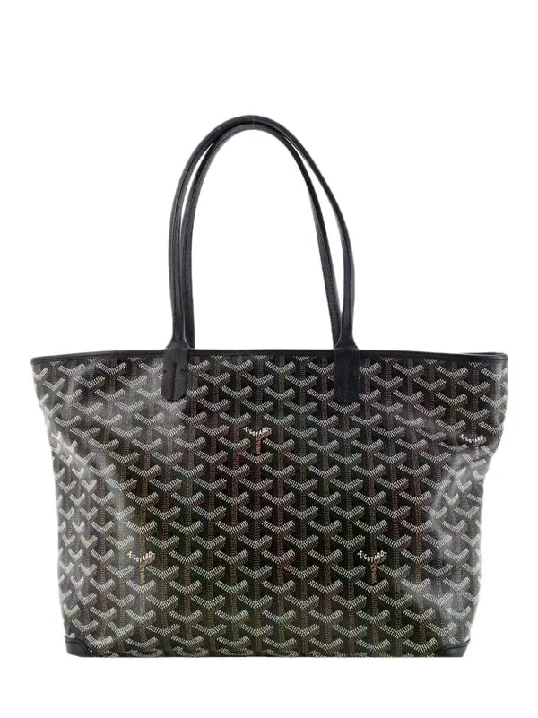 Goyard Artois Coated Canvas Pm Tote Bag - Black