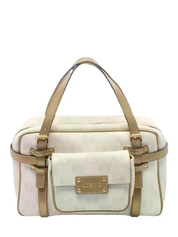 Loewe Anagram Shoulder Bag - Neutrals