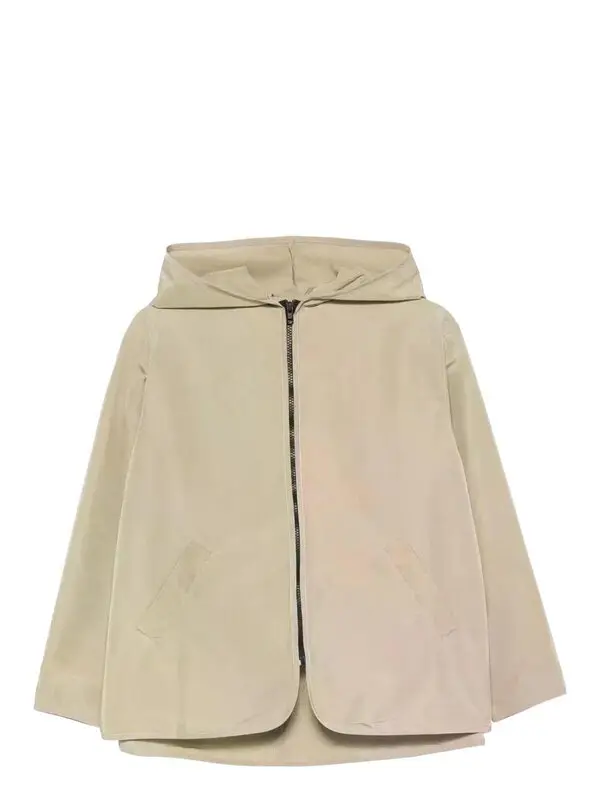 CAPE CONCEPT Giulietta Hooded Zip-up Jacket - Neutrals