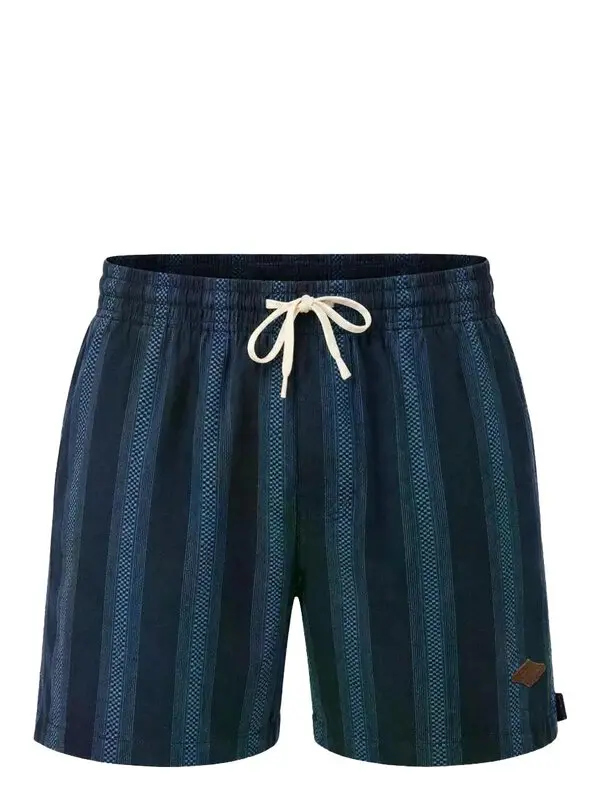 Rip Curl Volley Classic Vertical-stripe Drawstring Shorts - Blue