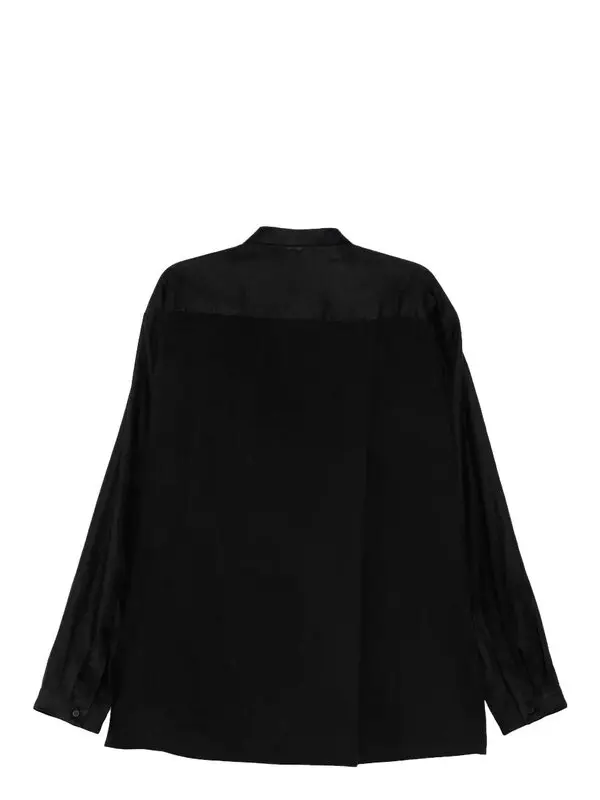 GIOVANNI CAVAGNA Button-down Shirt - Black