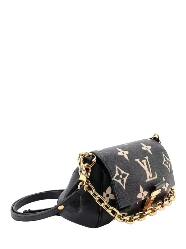 LOUIS VUITTON Favorite Nm Handbag Monogram Empreinte Giant - Black