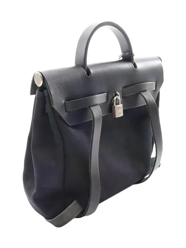 Hermès Herbag Backpack - Black