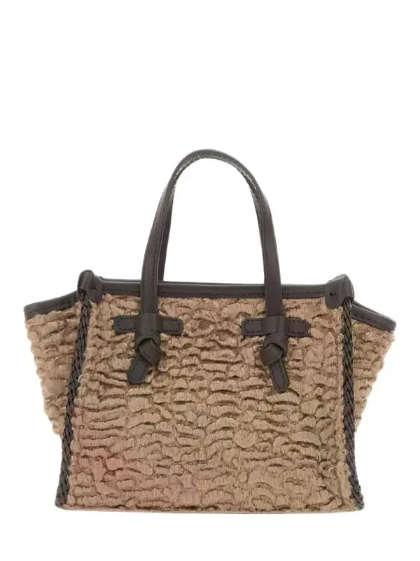 GIANNI CHIARINI Miss Marcella Textured Tote Bag - Neutrals