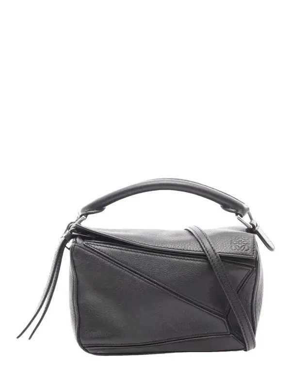 Loewe 2000s Puzzle Mini Bag - Black