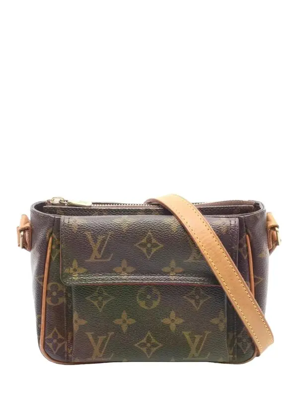LOUIS VUITTON Monogram Canvas Viva Cité Shoulder Bag - Brown